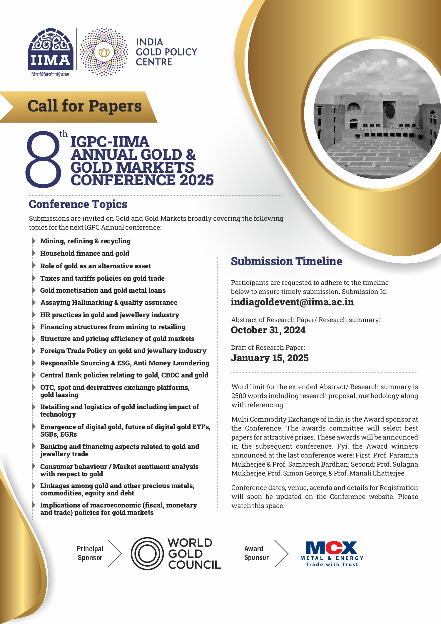 India Gold Policy Centre